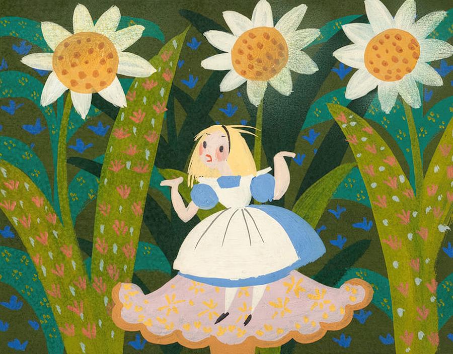 Mary Blair - famous artist Painting by Bazoka Ronbo - Fine Art America