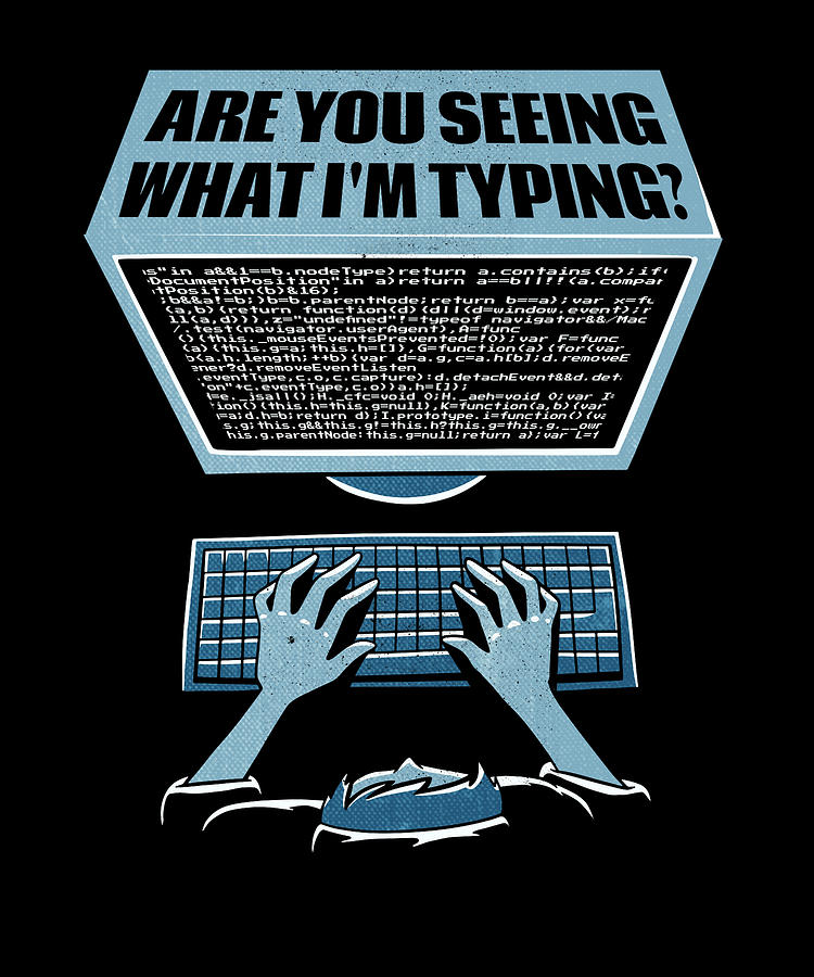 Programmer Software Engineer Developer Coder Digital Art By Mercoat Ug