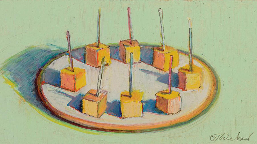 The Art of Wayne Thiebaud and his Depictions of Dark Cake, Ridge Trees ...
