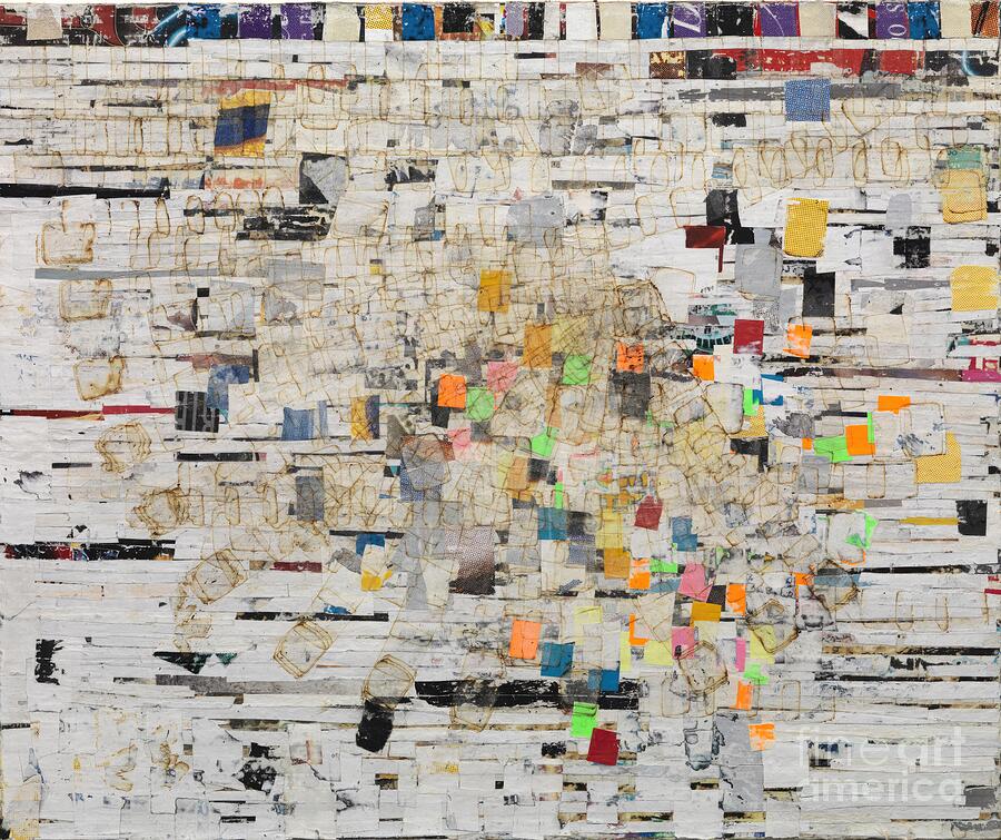 Mark Bradford Painting by Mark Bradford - Fine Art America