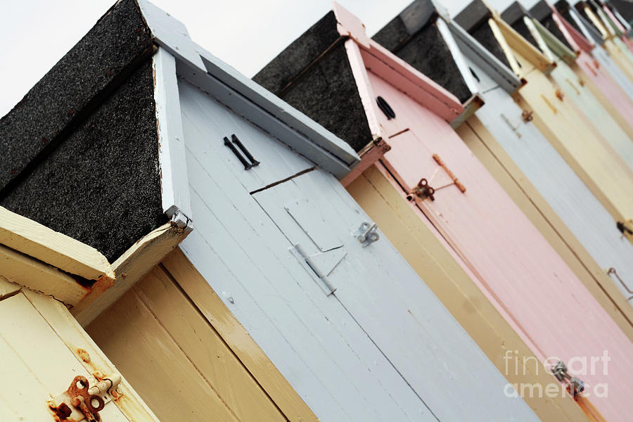 Beach huts Photograph by Carnegie Forty Two - Fine Art America