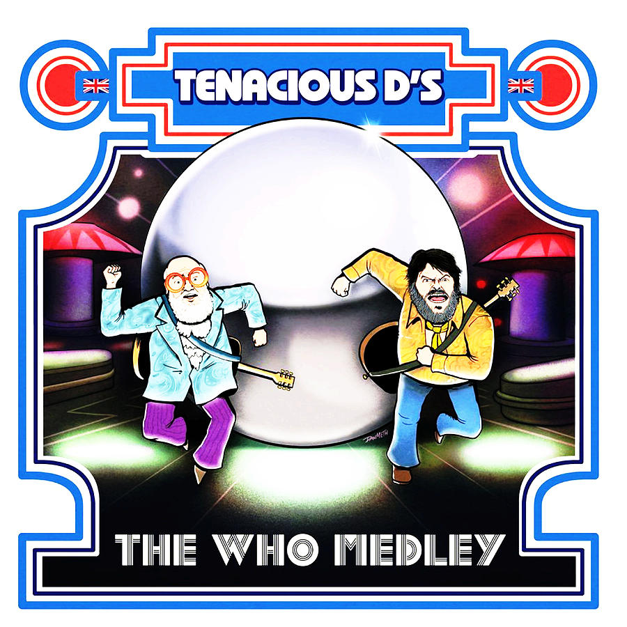 Best Selling Music comedy rock duo Tenacious D Digital Art by Ashilla ...