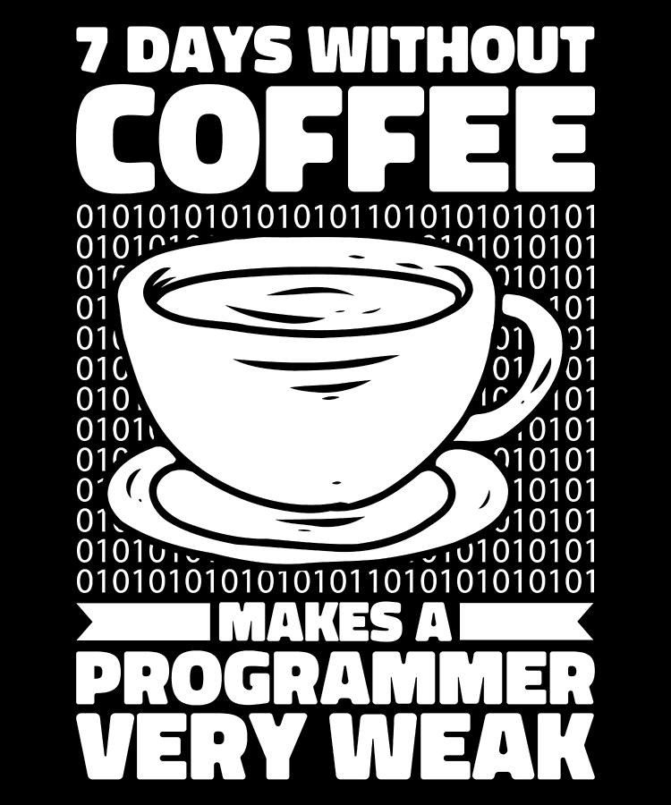 Coder Caffeine Developer Software Coding Coffee Programmer Digital 6156