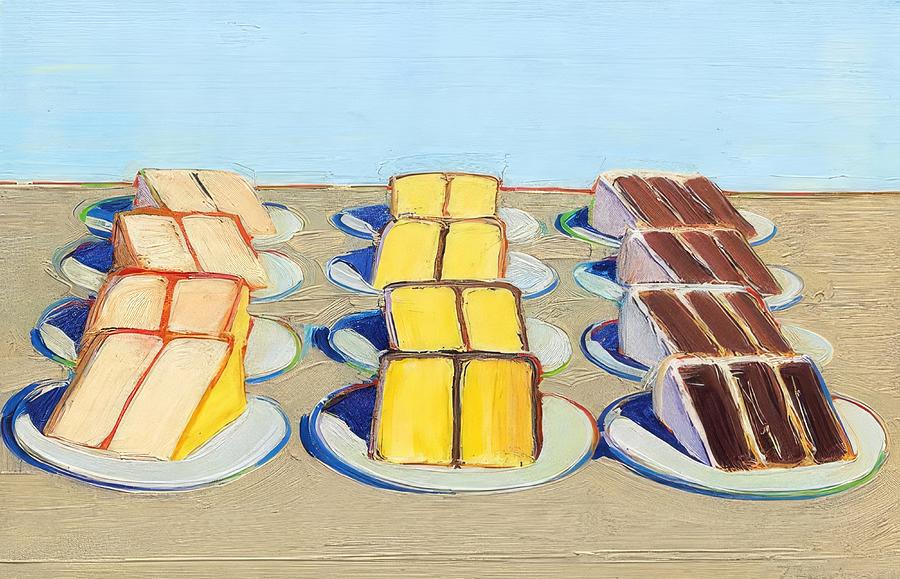 Dessert - Wayne Thiebaud Painting by Wayne Thiebaud - Fine Art America