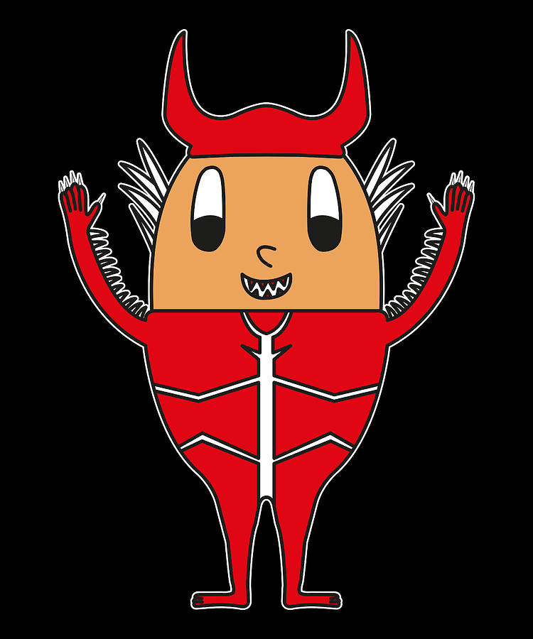 Egg Demon Digital Art By Matthias Und Philipp Mueller