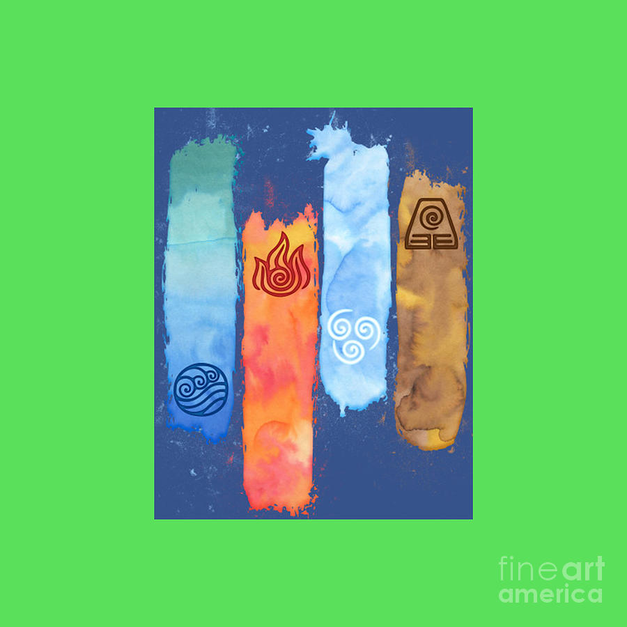 4 Elements Drawing by Dimaz Sitompul - Fine Art America