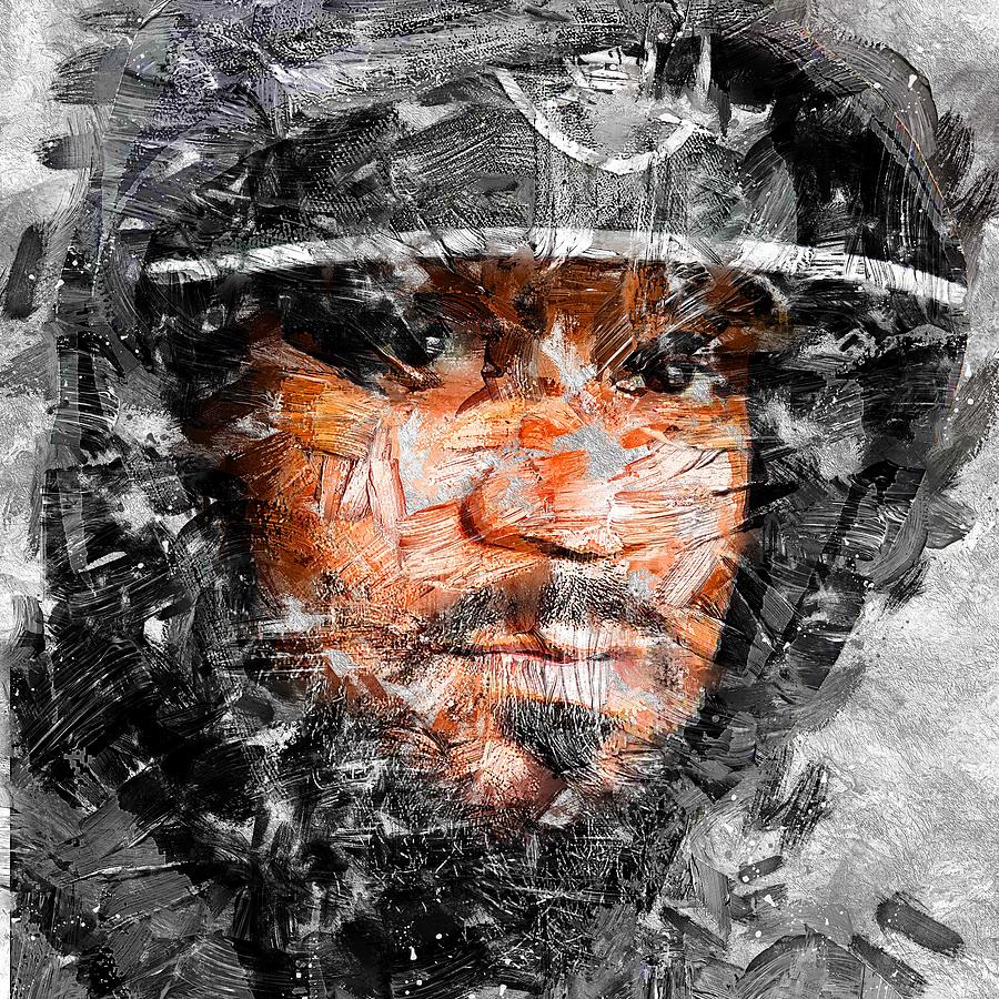 Ghostface Killah Digital Art by Michael Earch | Pixels