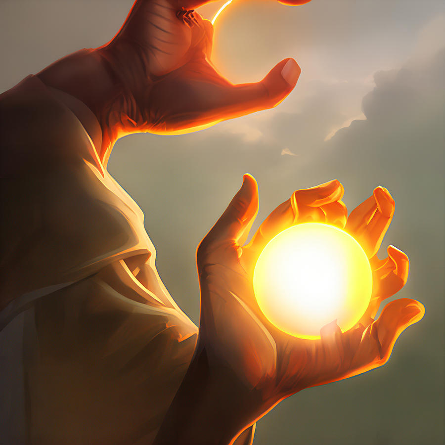 4 God Held The #Aiart #Aiartist #Womeninstem #Python Digital Art by Not ...