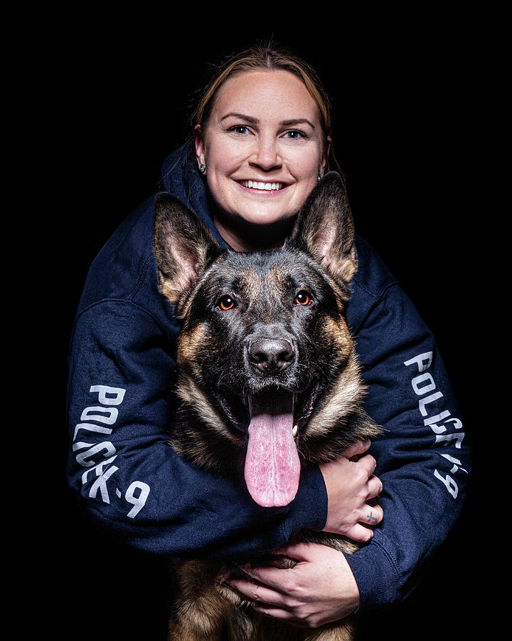 K9 Becker - Novi PD Photograph by Lifework Productions - Fine Art America