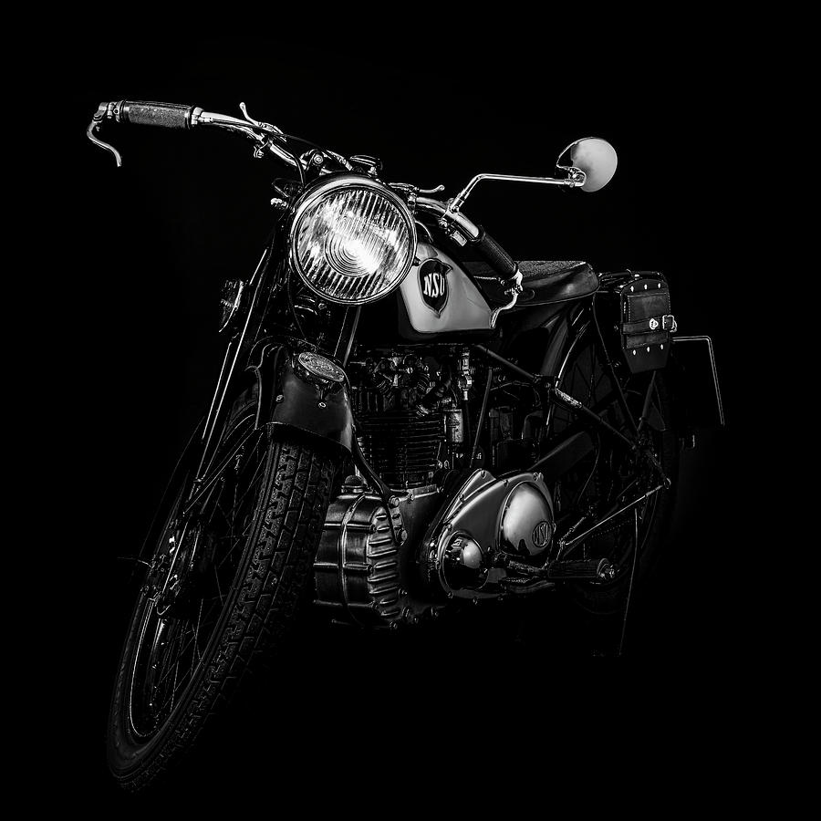 NSU OSL 201, 1937, offene Ventile, OHV, 8,5 PS Photograph by Reiner Schmitz - Pixels