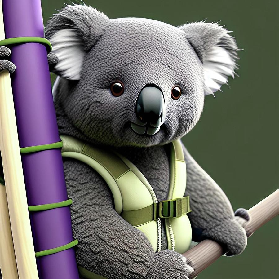 #42 Web3Kend Polygon Koala Club Digital Art by Web3Kend - Pixels