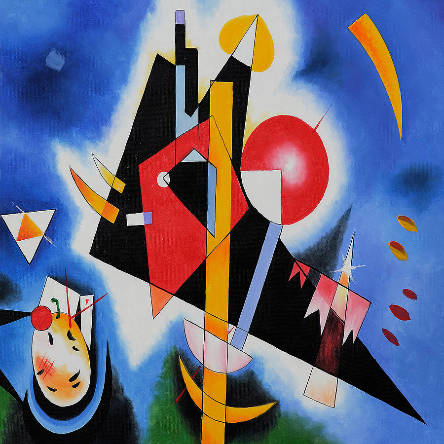 Wassily Kandinsky Painting by Art one - Pixels