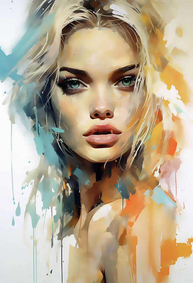 Beautiful Woman #5 Digital Art by John Novis - Fine Art America