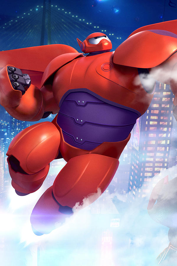 Big Hero 6 2014 Digital Art By Geek N Rock Fine Art America