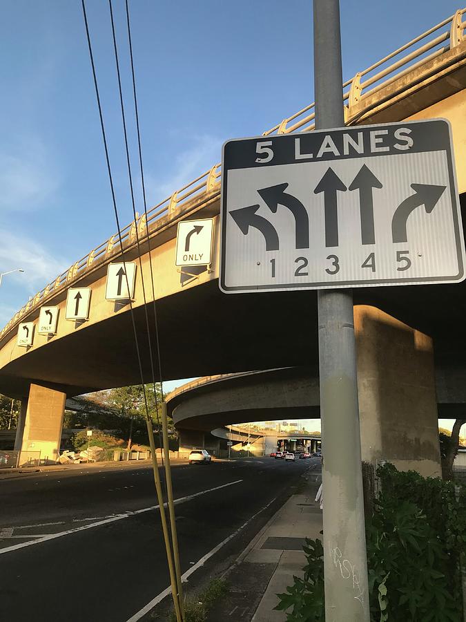 5 Lanes Photograph by Douglas Griggs - Fine Art America