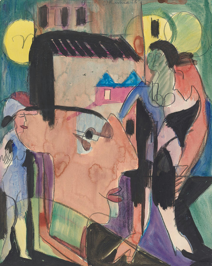 Self-Portrait Painting by Ernst Ludwig Kirchner | Pixels Self-Portrait Painting by Ernst Ludwig Kirchner | Pixels