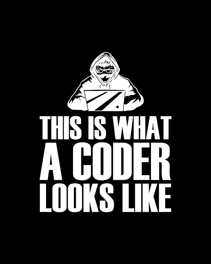 Programmer Software Engineer Developer Coder Digital Art By Mercoat Ug Haftungsbeschraenkt