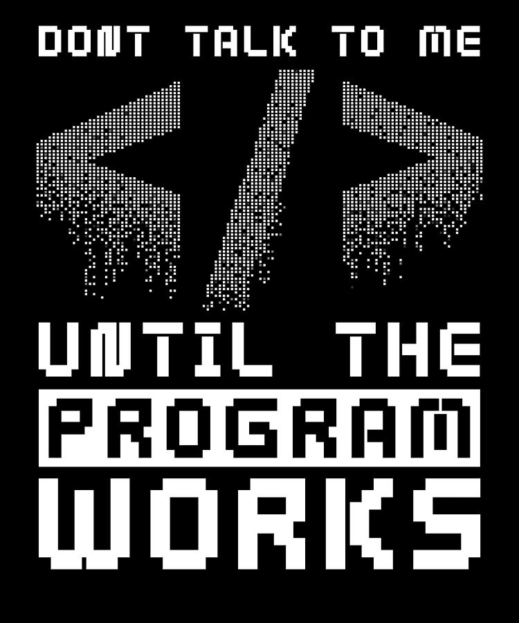 Programmer Software Engineer Developer Coder Digital Art By Mercoat Ug Haftungsbeschraenkt