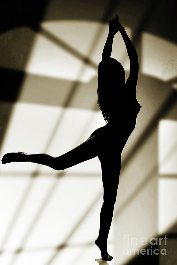 519 1947 Nude Girl Silhouette Photograph By Kendree Miller