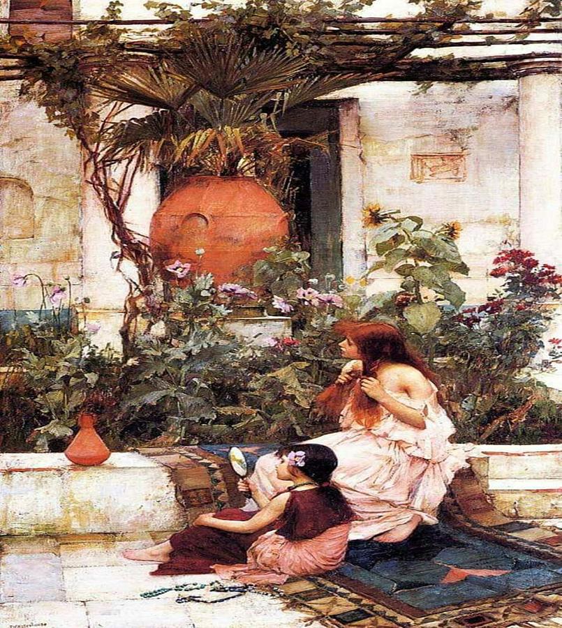 John William Waterhouse Artwork Painting by Artful Home Gallery Art ...