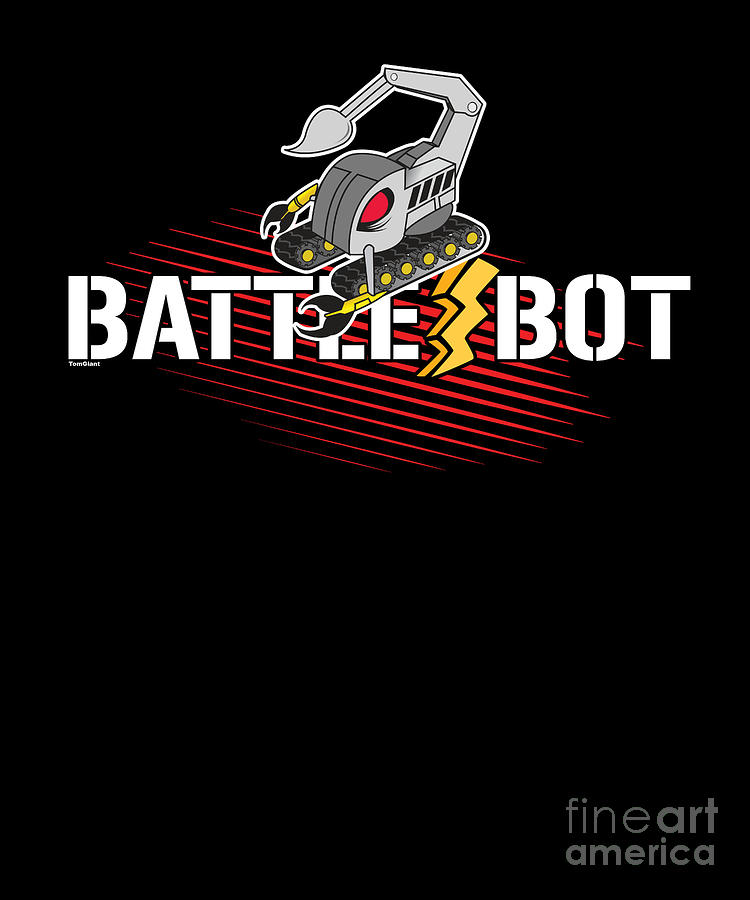 Battle Bot Robot Wars Digital Art By Thomas Larch Fine Art America