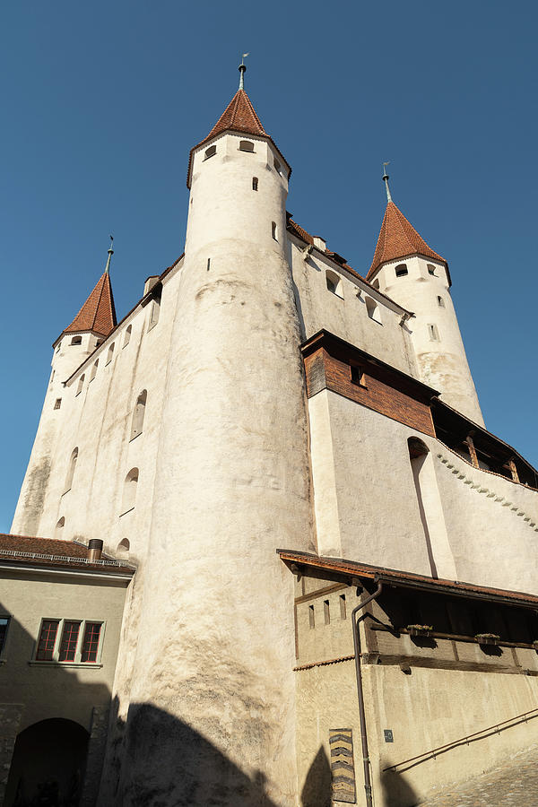 Beautiful Thun castle in the city center in Switzerland Photograph by ...