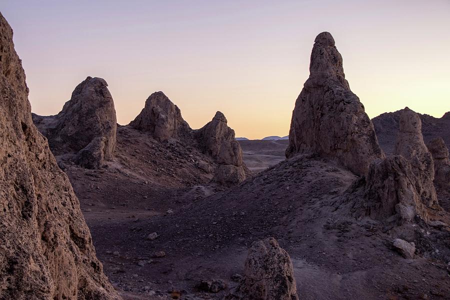 Desert Drives - The Trona Pinnacles Photograph by Andrew Webb Curtis