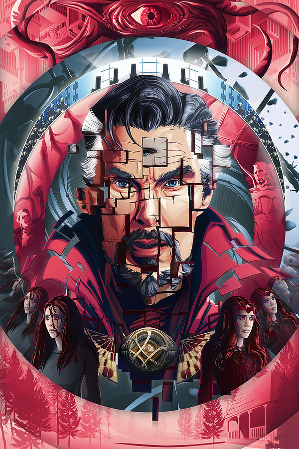 Doctor Strange in the Multiverse of Madness 2022 Digital Art by Geek N Rock - Fine Art America
