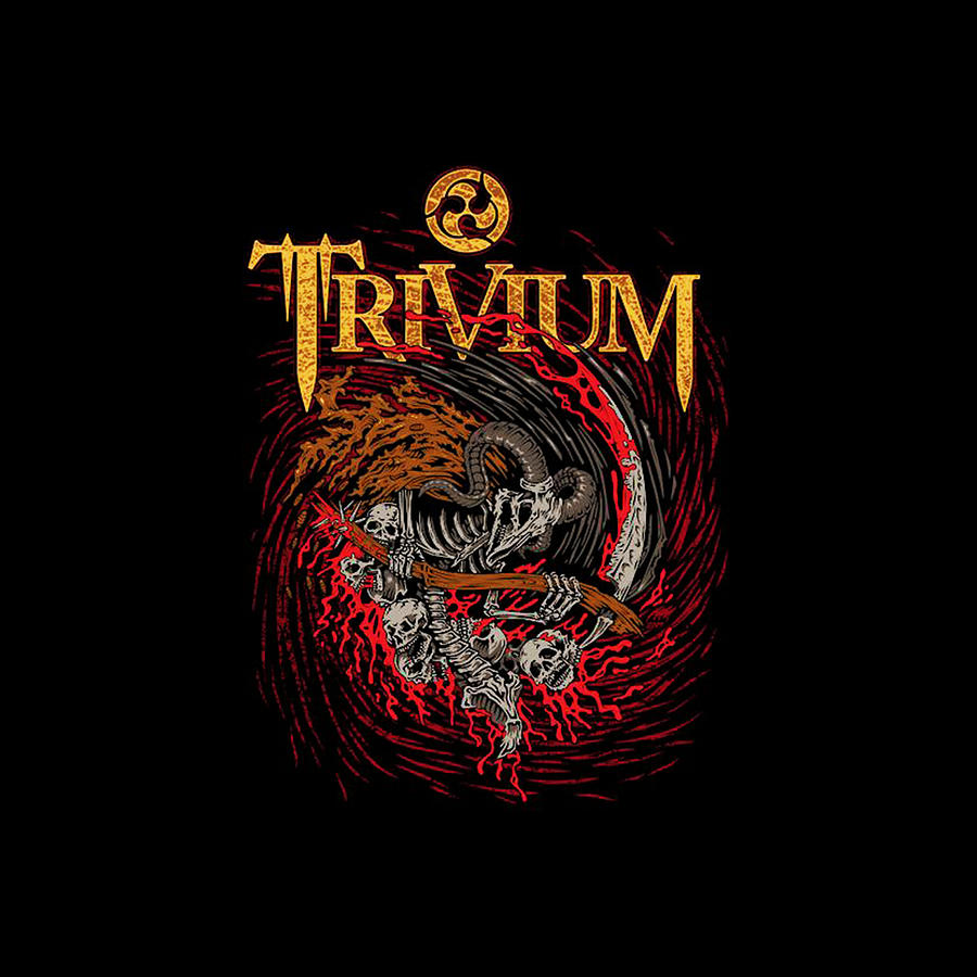 Trivium - American heavy metal band Digital Art by Kenneth Cescoti - Fine Art America