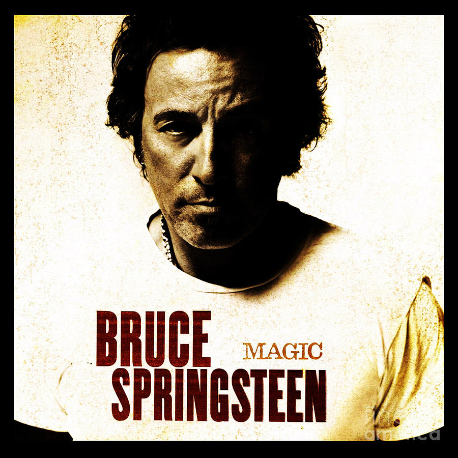 Bruce Springsteen musician man trend in google Digital Art by Rain ...