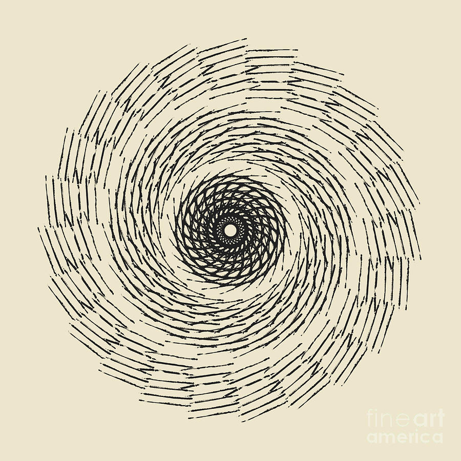 7 Dash Mandala Digital Art by Jennifer Van Niekerk - Fine Art America