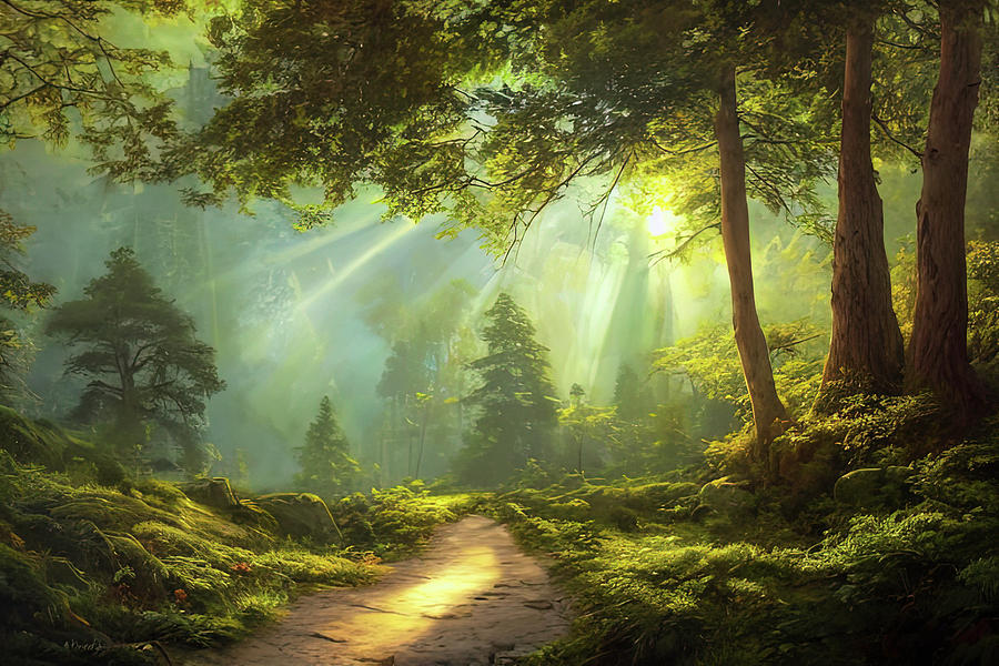 Sunset Painting by Athanasios Goulas - Fine Art America