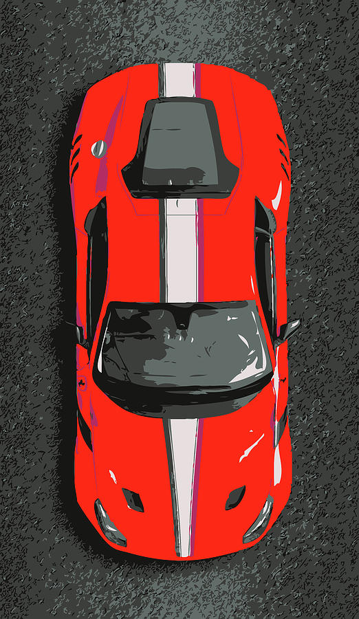 Ferrari F12 TDF Digital Art by Thespeedart - Pixels