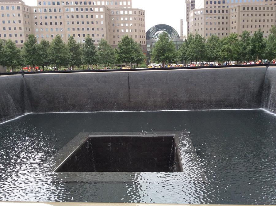 9/11 Memorial Pool Photograph by Jaya's Moonlight Reflections - Fine Art America