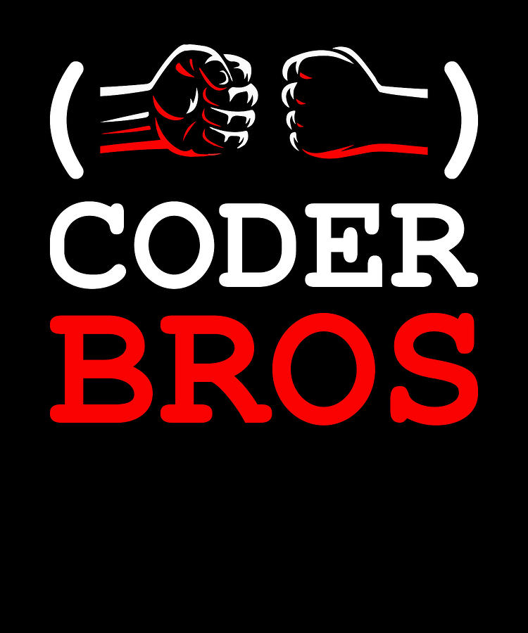 Coder Developer Software Programmer Programming Coding Digital Art By