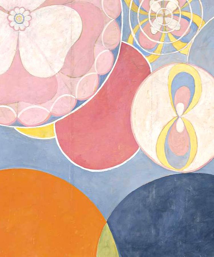 Hilma Af Klint Abstract Artwork Painting by Ouyahya Rays - Fine Art America