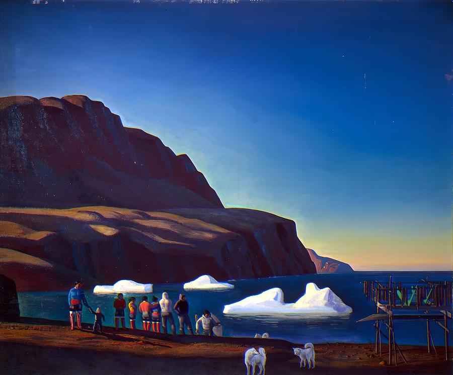 Rockwell Kent Painting by Itsme Art - Fine Art America