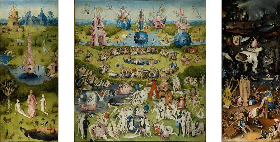 Beautiful Artwork By World Famous Artist Hieronymus Bosch #93 Mixed ...
