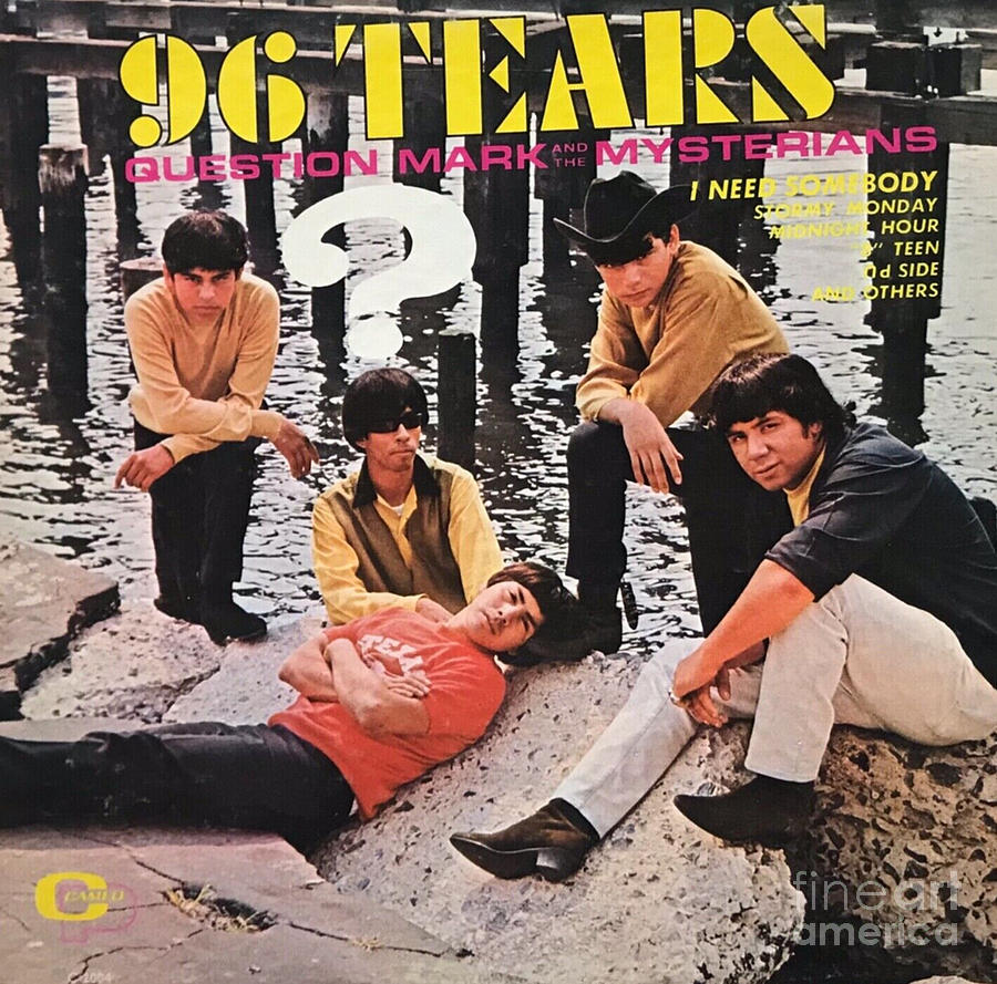 96 Tears - Question Mark and the Mysterians Digital Art by Diane Hocker - Pixels