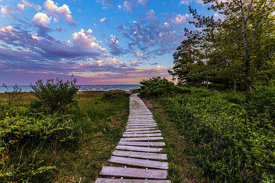 A Calming Walk Ahead Photograph by Spencer Jelinek | Fine Art America