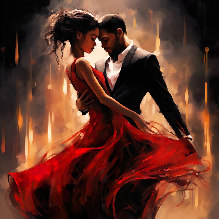A Romantic Tango Digital Art by Jose Maymi - Fine Art America