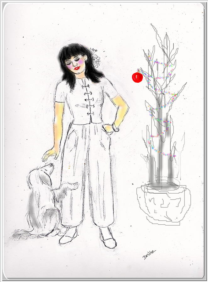 A Special day Drawing by Desline Vitto - Fine Art America