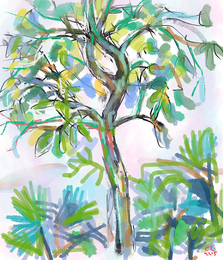 A tree NO.1 Digital Art by Chao Liu - Fine Art America