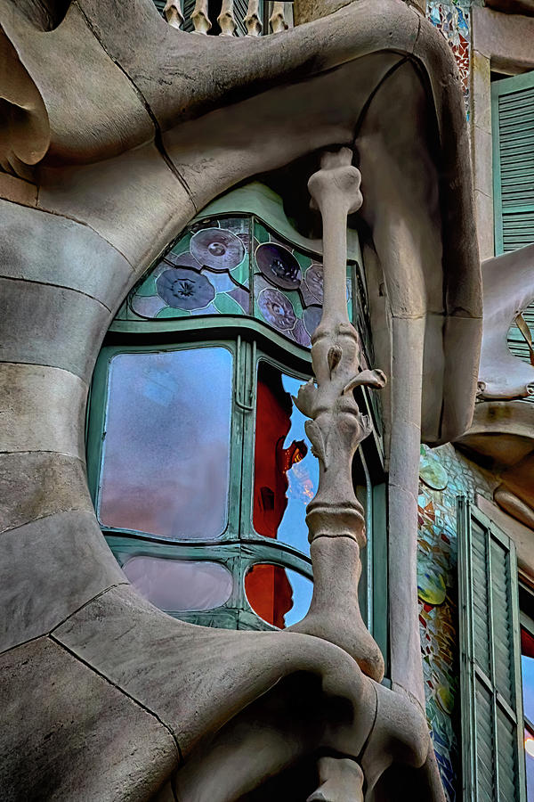 A Window Of Casa Batllo Photograph by Vladimir Rayzman | Fine Art America