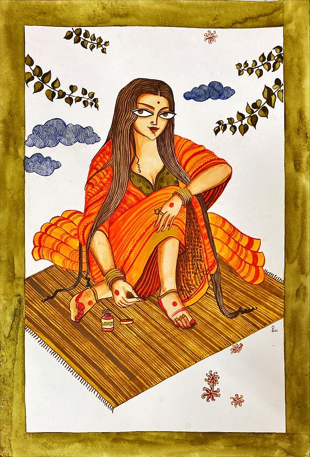 Aalta Painting by Rachna Trivedi - Fine Art America