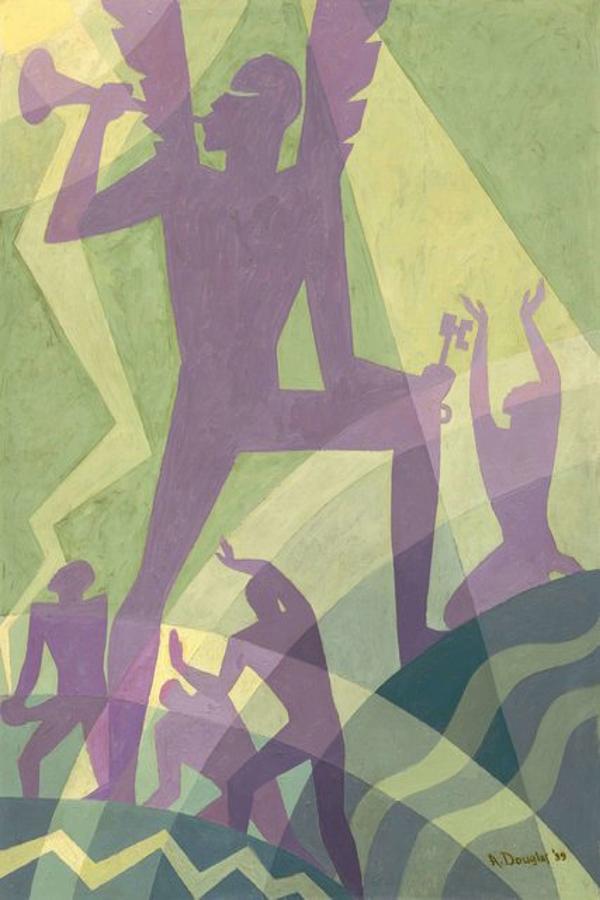 Aaron Douglas, The Judgement Day Painting by Artful Home Gallery Art ...