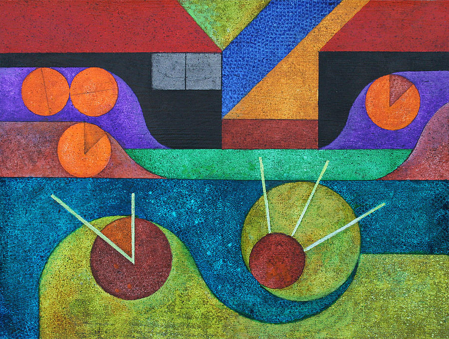 Above and Below Painting by Dan Steven - Fine Art America