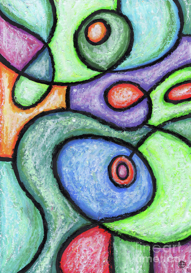 Abstract 2024 7 Painting by Amy E Fraser - Fine Art America