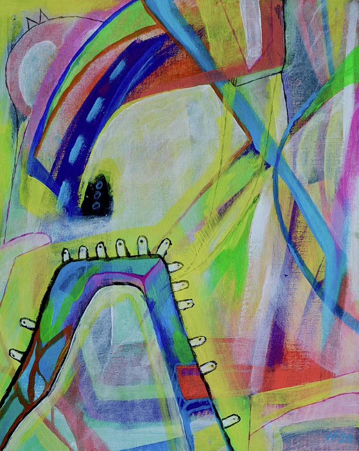 Abstract Bridge Painting by Vlado Franjevic - Pixels