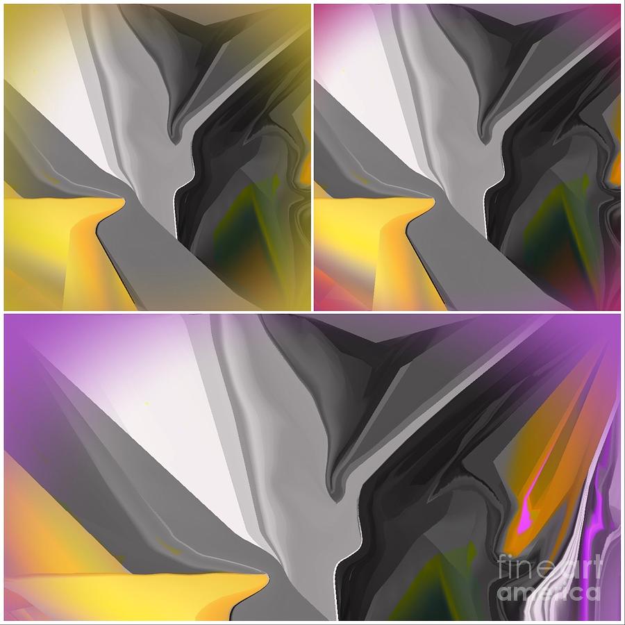 Abstract Collage 2 Digital Art by Elizabeth McTaggart - Fine Art America